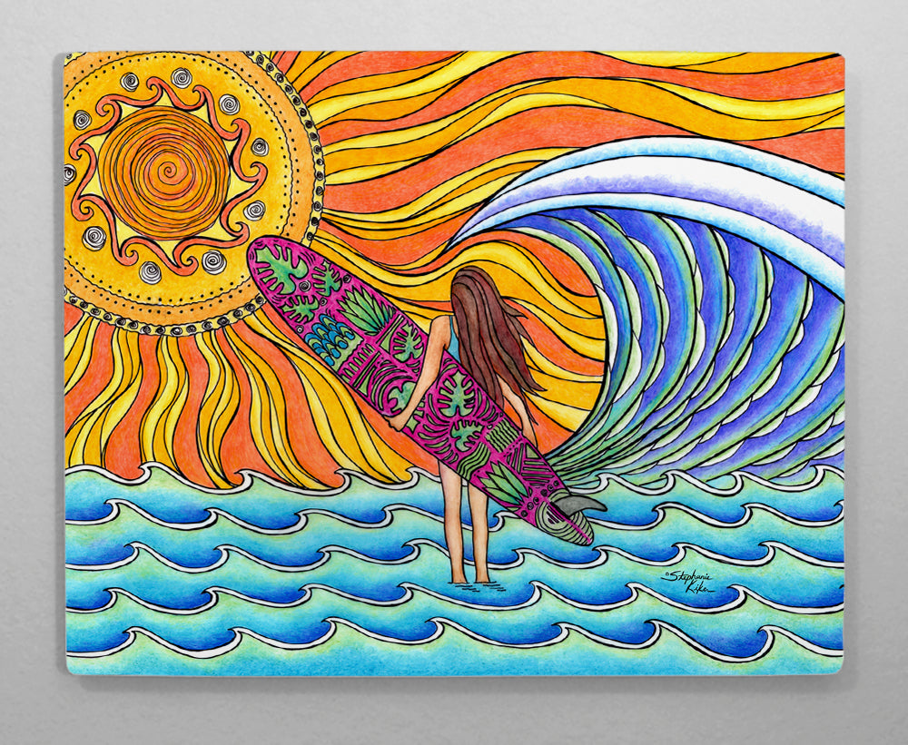 2 Sandpipers Aluminum Wall Art by Outer Banks, NC artist Stephanie ...