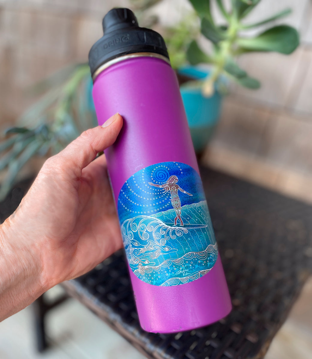 Lady Slider Sticker – Stephanie Kiker Designs